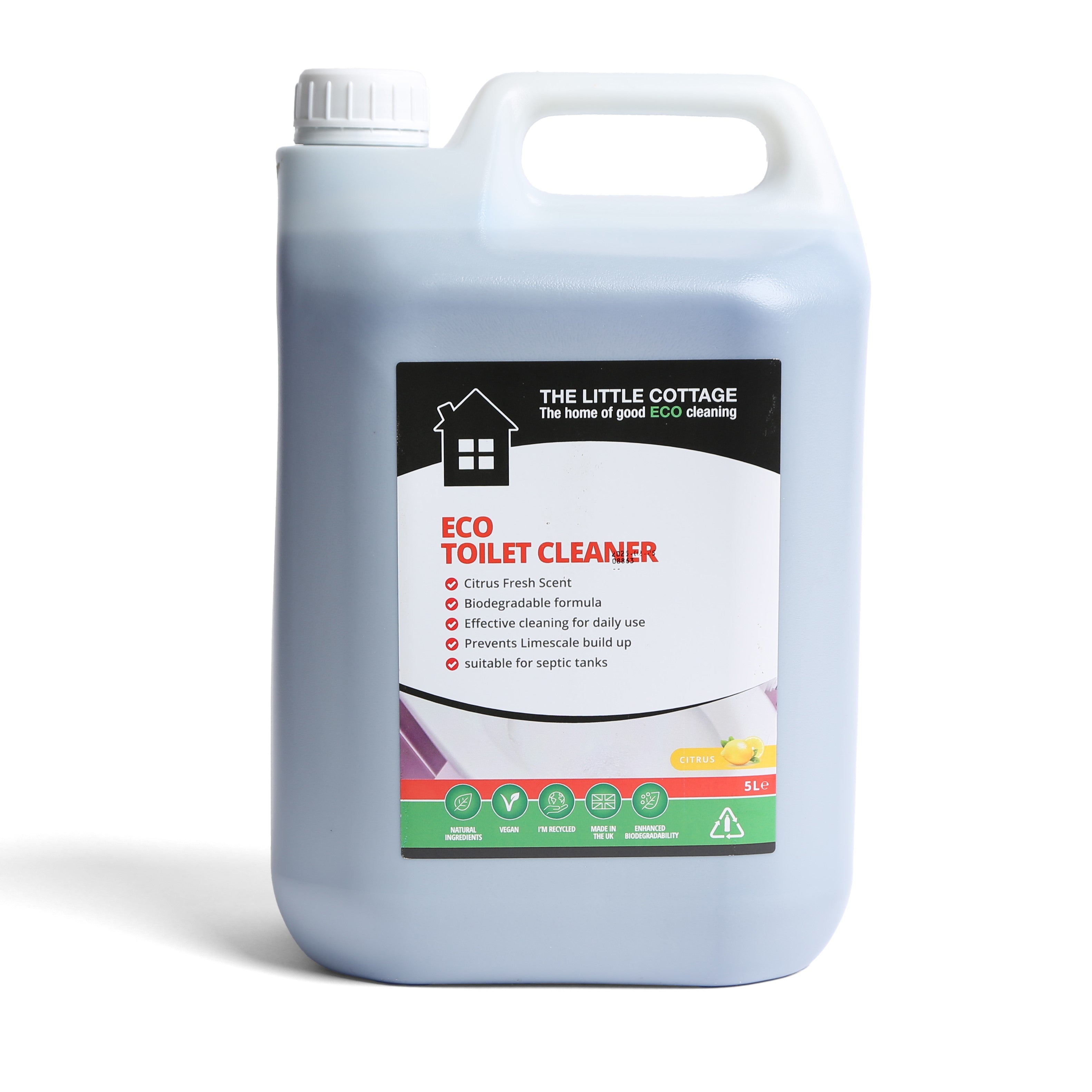 Eco Toilet Cleaner - 5L – The Little Cottage Cleaning Company